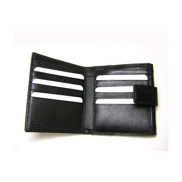 [ グッチ ] 二つ折財布大（ブラック） - G-4223